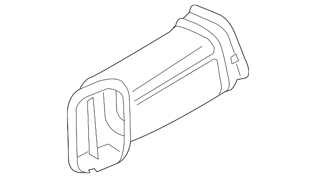 13718617093 - 2017-2022 BMW M760i xDrive Inlet Duct (13-71-8-617-093 ...