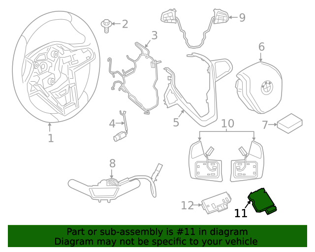 Genuine Control Module for 2019-2024 BMW Z4 | OEM Part# 32-30-9-476-134 ...