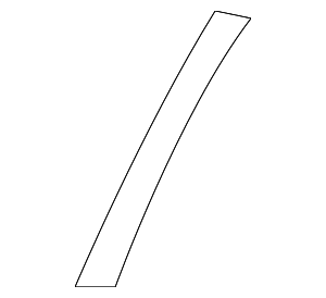 2012-2014 Toyota Camry Quarter Panel Protector 58747-06070 | Toyota ...