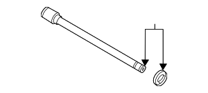 2021-2024 Ford Output Shaft lj9z7061c | Retail Performance Auto Parts