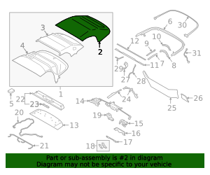 Genuine BMW 54-34-7-434-541 | Top Cover | FREE Shipping on Most Orders ...