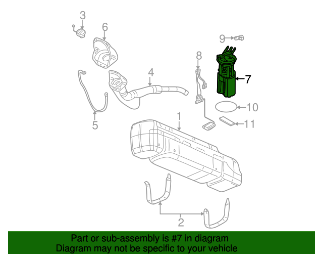 1999-2003 GM Fuel Pump Module Kit 19369915 GM | GMPartsDirect.com