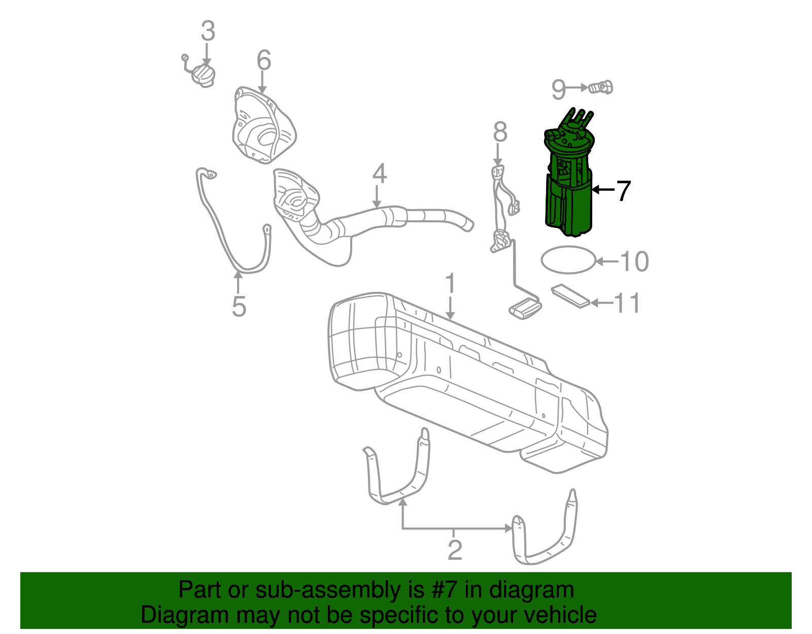 1999-2003 GM Fuel Pump Module Kit 19369915 GM | GMPartsDirect.com
