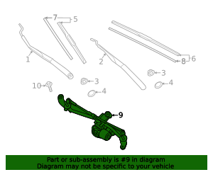 2021-2023 Genesis G80 Motor Link Assembly W Wpr 98100-T1000 | OEM Parts ...