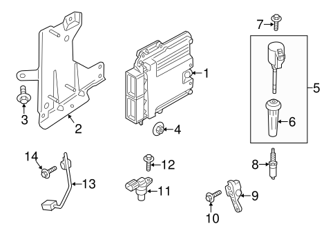 Control Modules for 2014 Ford Fusion | TascaParts.com