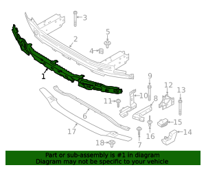 51118062814 - 2018-2020 BMW M5 Absorber (51-11-8-062-814) | BMW of ...