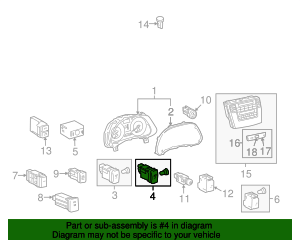 2006-2015 Lexus Switch 84150-60030 | OEM Parts Online
