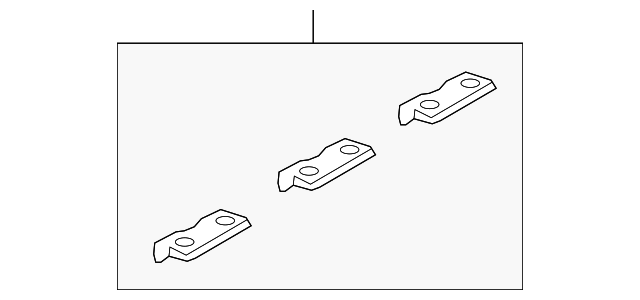 2013-2017 Nissan LEAF Rear Body Panel Retainer H5240-3NFMA | ZEIGLER ...