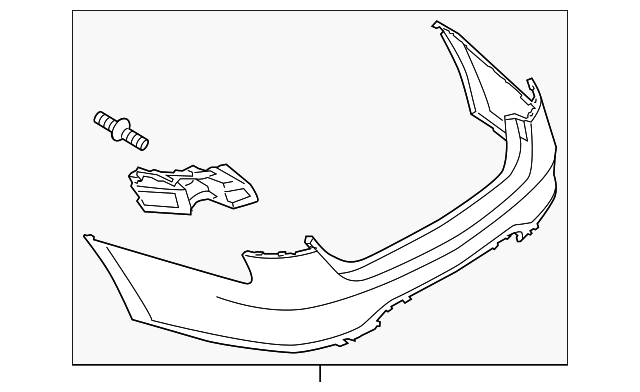 2010-2012 Ford Taurus Bumper Cover AG1Z-17K835-MAPTM | OEM Parts Online