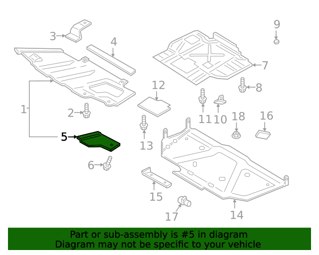 2021 Ford F-150 Lower Deflector ML3Z-8327-H | TascaParts.com