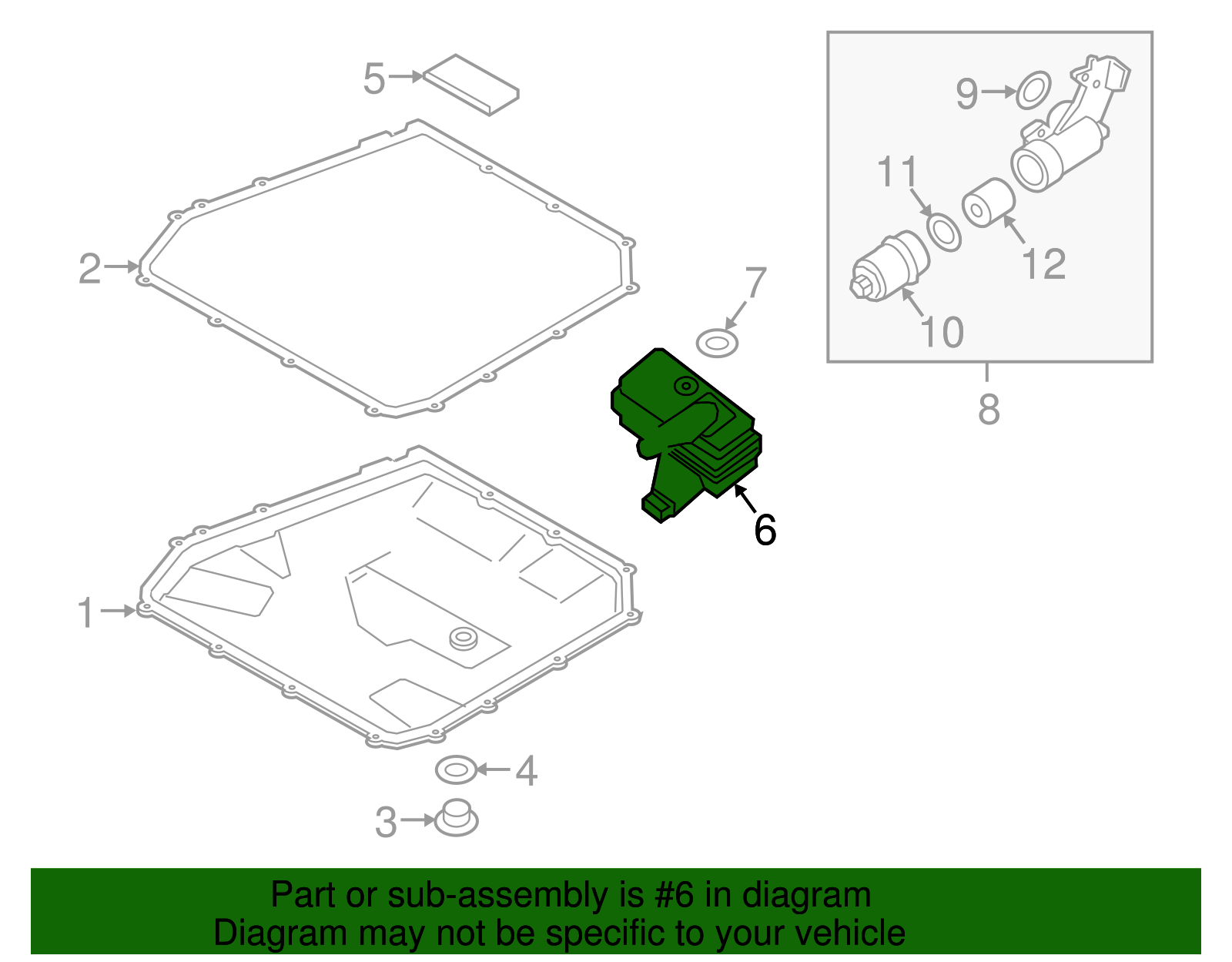 2015-2024 Porsche Macan Strainer 0B5-325-429-E | Gaudin Porsche Parts