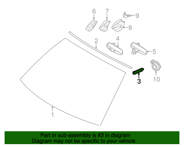 51317288462 - 2011-2024 BMW Side Molding Bumper (51-31-7-288-462) | BMW ...