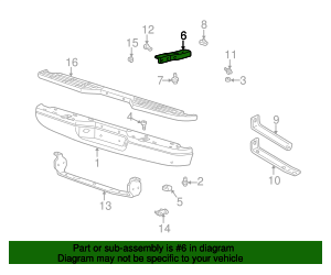 1994-2009 Mazda OEM NEW 1994-2009 Mazda B2300 B4000 Face Bar Stay ...