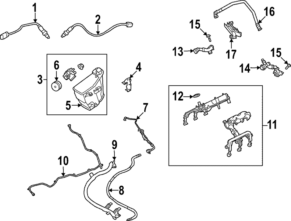 2022-2024 Land Rover Oxygen Sensor LR159843 | Land Rover San Jose Parts