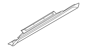 51-77-5-A3D-E53 - Rocker Molding - 2016-2022 Mini Cooper | BMWPartsHub