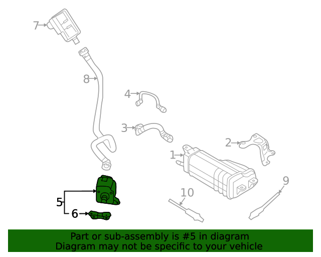2018-2021 Subaru Check Valve 42084FL230 | OEM Parts Online