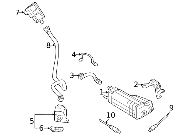 2018-2021 Subaru Check Valve 42084FL230 | OEM Parts Online