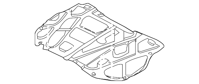 2003-2008 Mazda 6 Hood Insulation Pad GK2A-56-681B | Mazda Parts Advantage