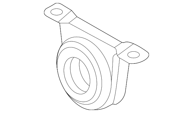 1985-2025 Ford Drive Shaft Center Support Bearing E4TZ-4800-A | OEM ...