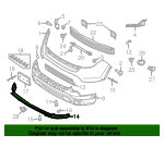 2011-2013 Ford Explorer 2011-2013 Ford Explorer Front Valance Bumper ...