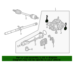 2018-2022 GM Axle Seal 84519493 | GMPartsDirect.com