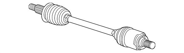2018-2020 GM Axle Assembly - Driver's Side (LH) 84241268 | TascaParts.com