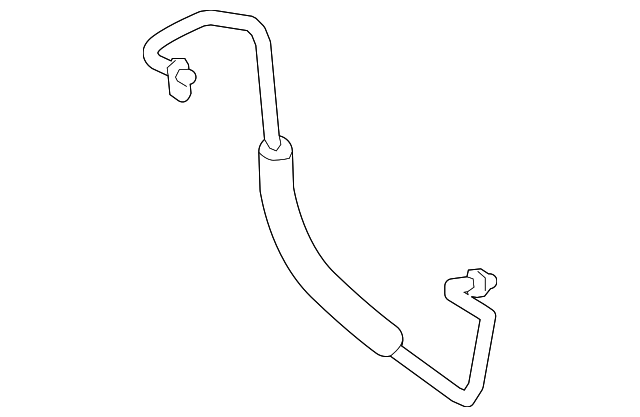 2008-2012 Ford AC Line 9L8Z-19972-E | QuirkParts