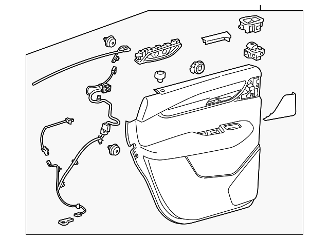84660576 GM Door Trim Panel | GM Parts Store
