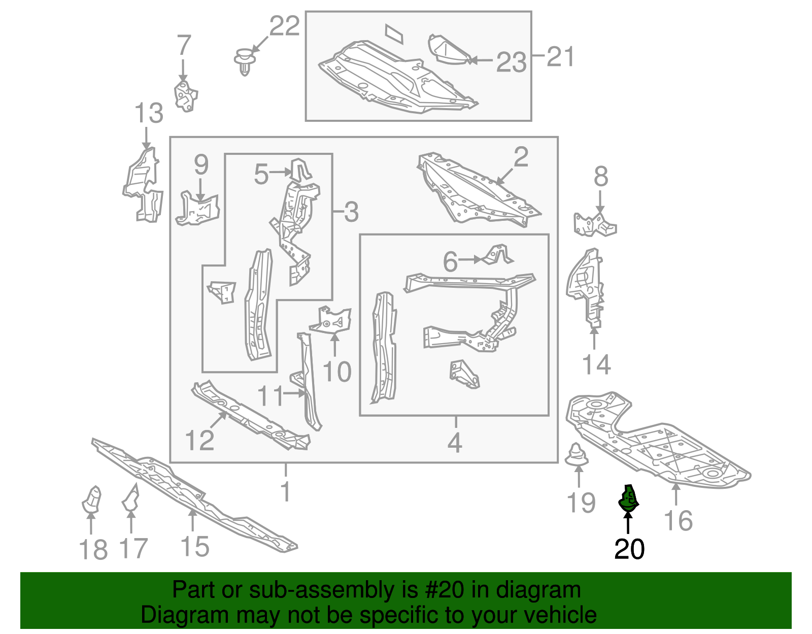 51454-0E010 - Engine Cover Clip 2004-2015 Lexus | Longo Lexus Parts
