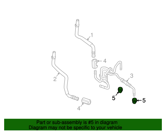 2009-2019 Ford Automatic Transmission Oil Cooler Line Connector BL8Z ...