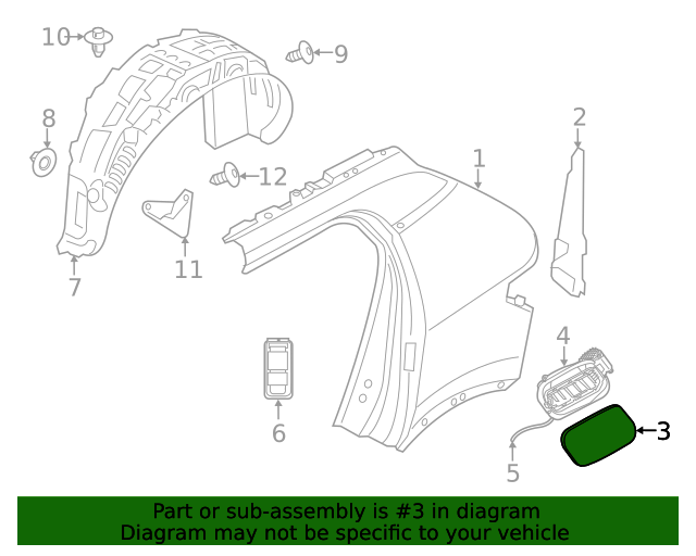 31356737 - Fuel Door - 2019 2020 Volvo XC40 | Volvo OEM Parts Direct