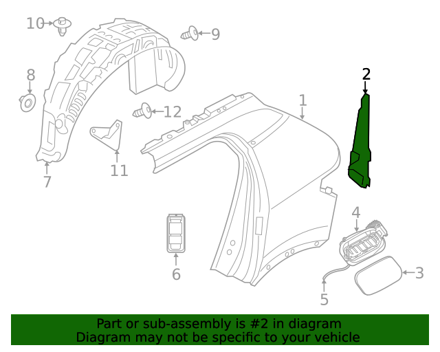 2019-2022 Volvo XC40 Lower Plate 31675585 | OEM Parts Online