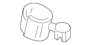 Genuine OEM Purge Valve Front Bracket | 001-995-45-75 | Fits Select ...