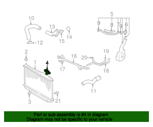 1998-2005 Toyota RAV4 Radiator Cap 16401-7A470 | AutoNationParts.com