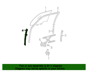 2002-2006 Toyota Camry Frame 67401-AA020 | Toyota Parts Center