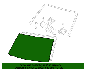 56111-35161 - Windshield | Nucar Toyota of North Attleboro