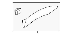 2021-2022 Hyundai Santa Fe Wheel Opening Molding 87742-S2AA0 | QuirkParts