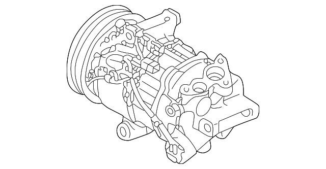 2022-2024 Mitsubishi Outlander Compressor Assembly 7813B071 ...