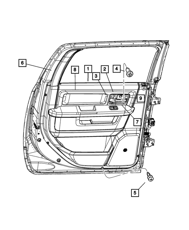 2010-2024 Mopar Push Pin 6505302AA | Mopar America