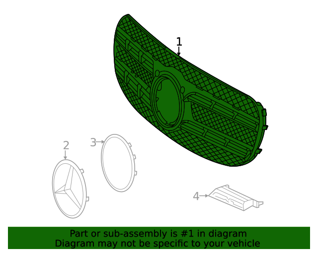 167-888-92-00 - Grille 2021-2023 Mercedes-Benz GLS 63 AMG® | Mercedes ...