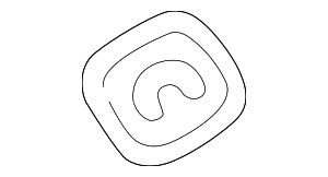 2015-2022 Porsche Macan Lashing Hook Front Cover 95B-868-071-E-1E0 ...