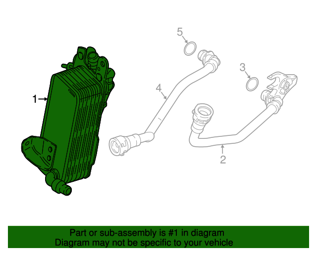 17218607237 - 2016-2019 BMW Trans Cooler (17-21-8-607-237) | BMW of ...