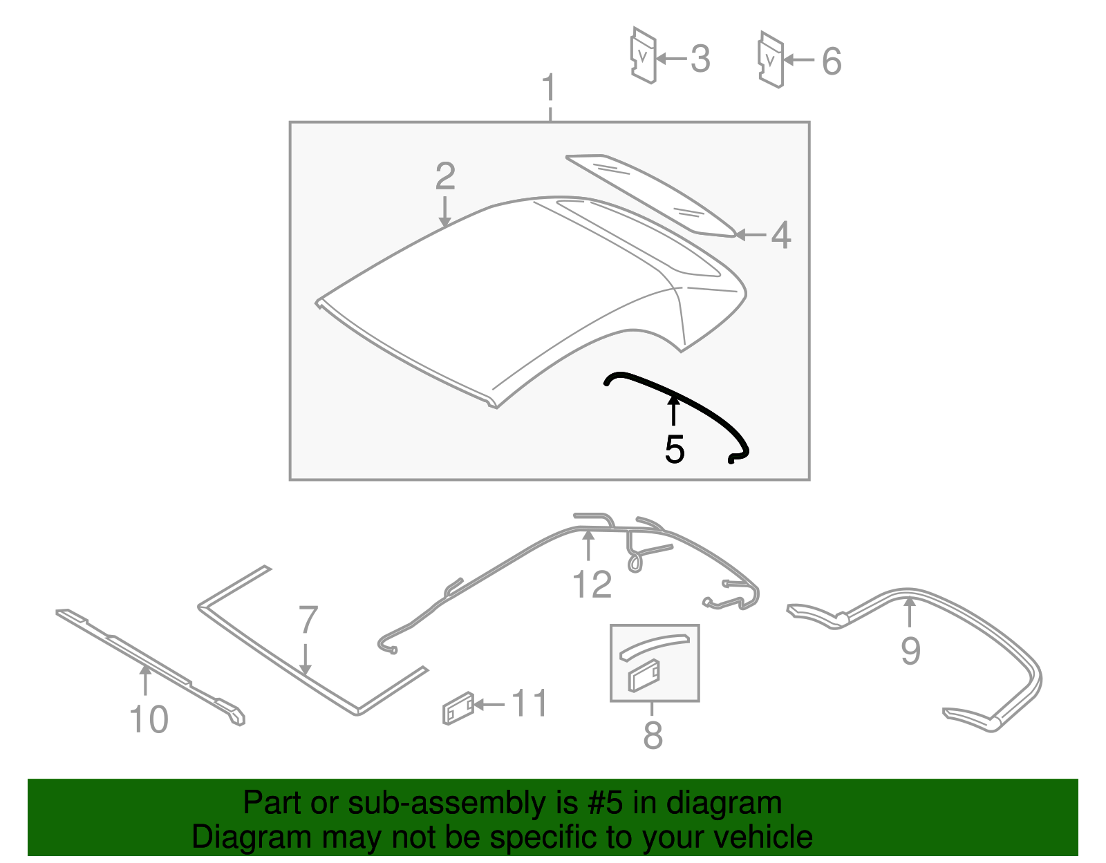 2010-2017 Audi Repair Kit 8F0-898-021-A | OEM Parts Online
