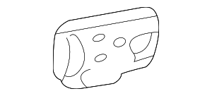 2002-2011 Toyota Rail Extension 57107-33032 | OEM Parts Online