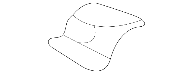 2002-2006 Toyota Camry Gusset 57167-33020 | Toyota Parts Center