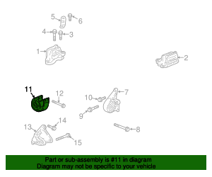 2017-2020 GMC Acadia Trans Mount 84143369 | GMPartsDirect.com