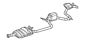 Muffler 68577220AA | My Mopar Parts