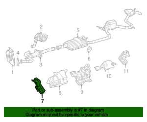 2017-2020 Chrysler Heat Shield 68477637AA | TascaParts.com