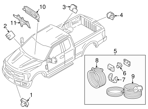 Electrical Components for 2021 Ford F-350 Super Duty | TascaParts.com