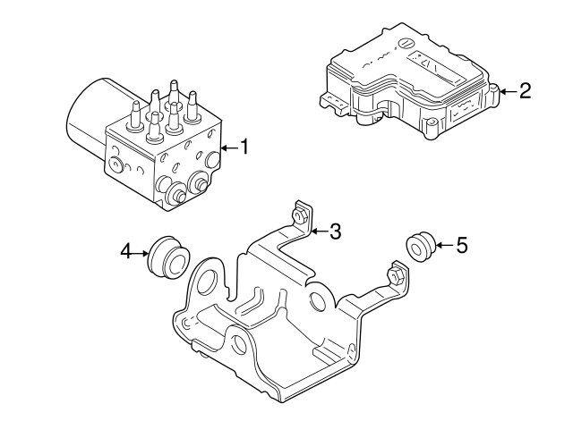 2005-2007 GM Electronic Brake Control Module Assembly, Remanufactured ...